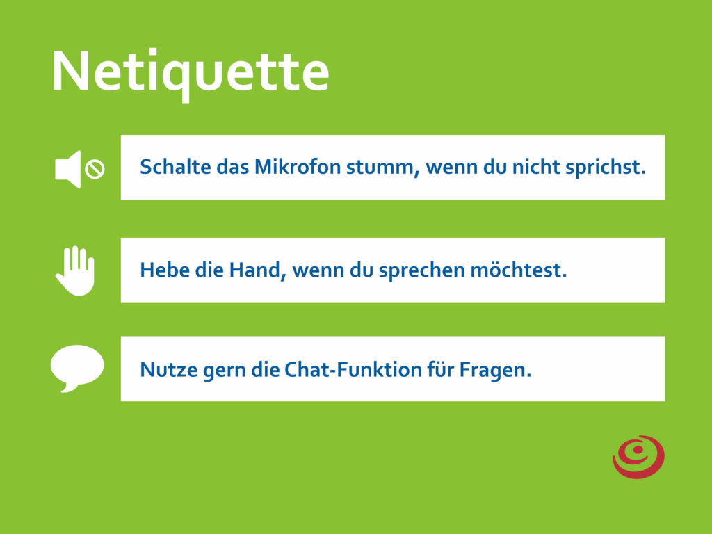 Zoom-Anleitung für Meeting und Webinar / Netiquette – Familiengerechte ...